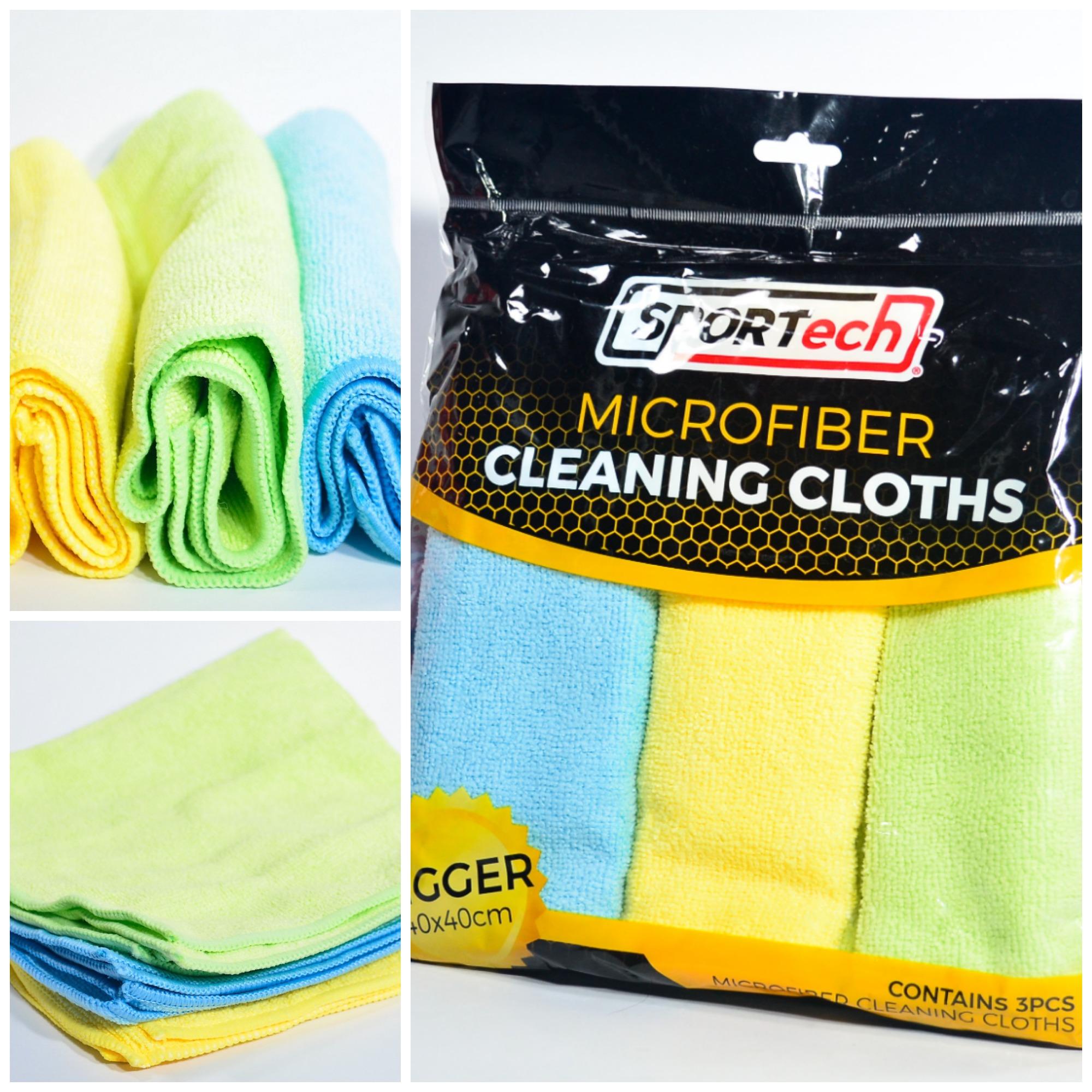 3pcs / pack SPORTECH MICROFIBER TOWEL SUPERSAVER 40X40 Univsersal use ...