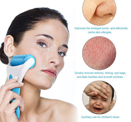 PMO Face Ice Roller Massage Anti-wrinkle Machine Skin Tighten Lifting ...