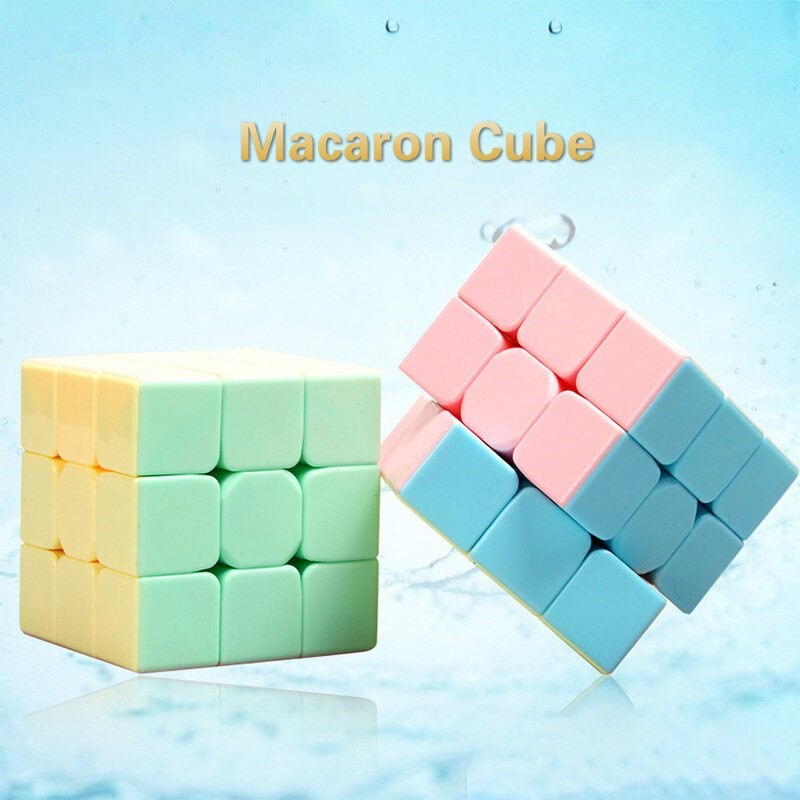 3x3 Rubik's Cube Korea Hot Macaron Toy Cube Macaron Color Game ...