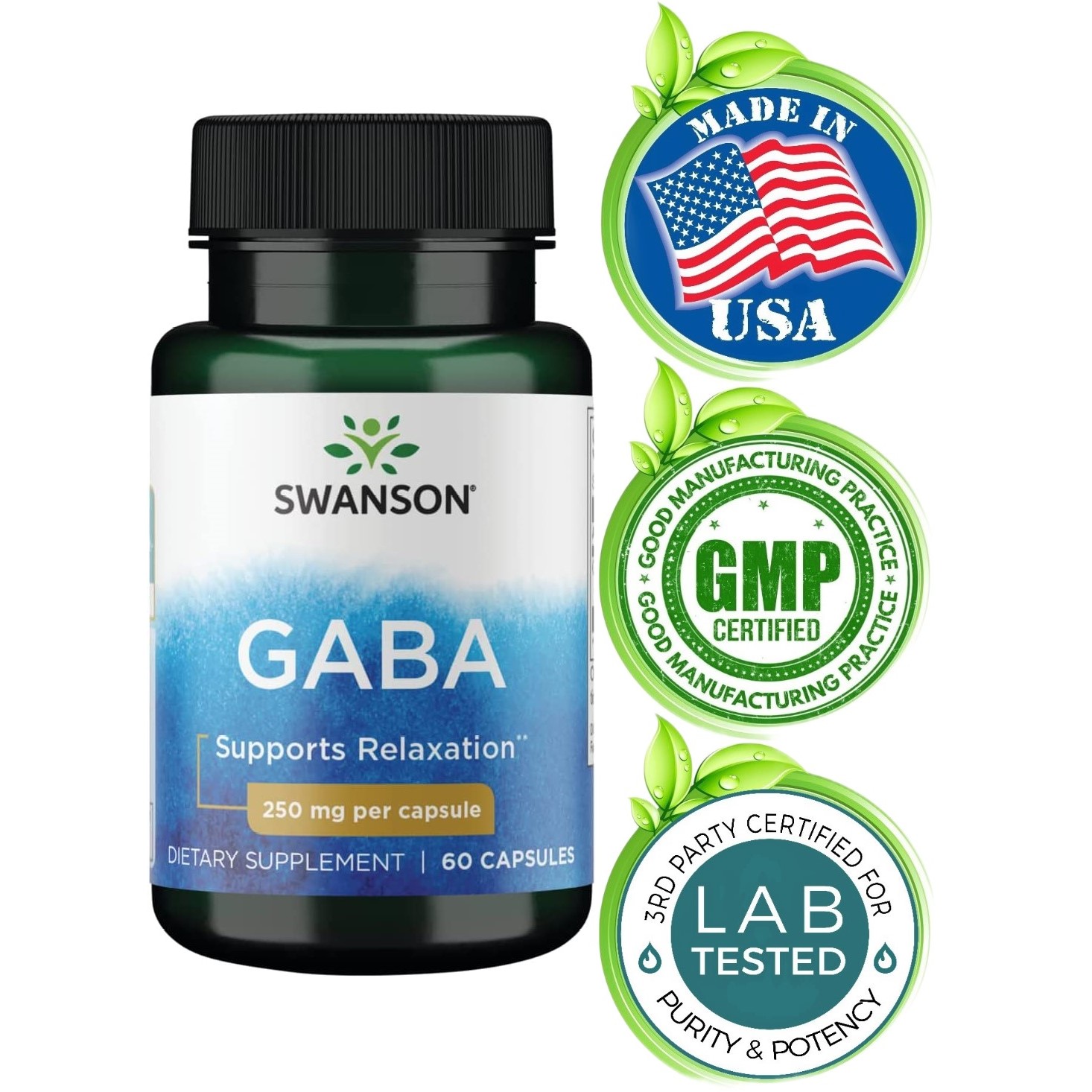 GABA Clinical Purity & Potency Enhanced Absorption Amino Acid ...
