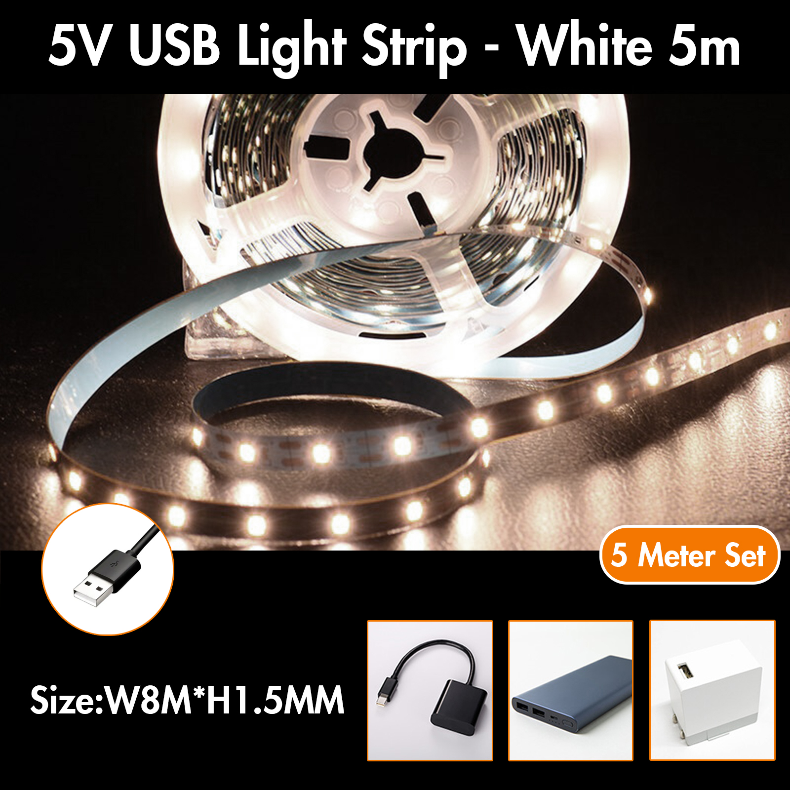 USB Led Strip Light TV Backlight 2835 SMD With Back Tape Decor Lights RGB Strip Light Background ...
