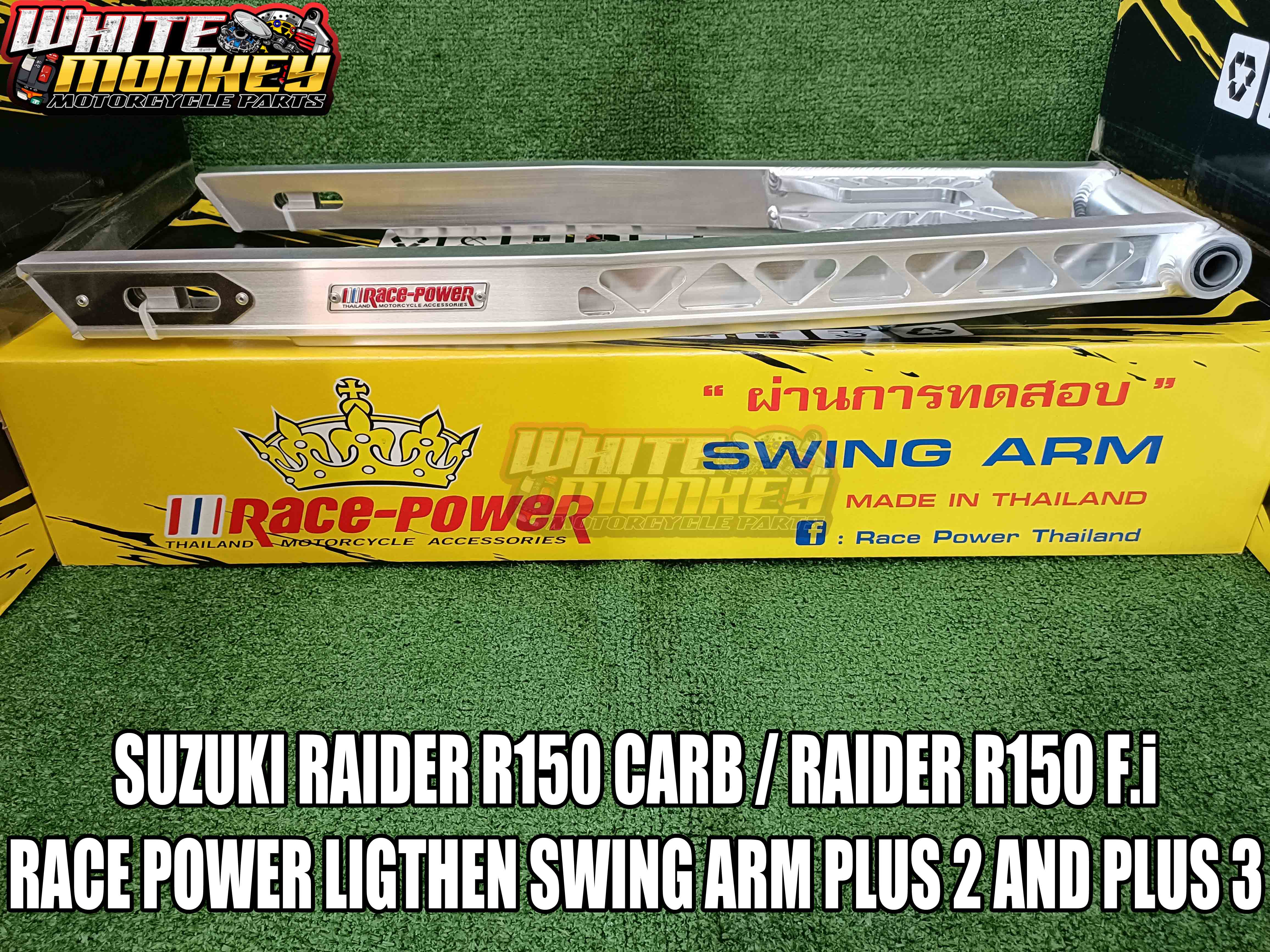 SUZUKI RAIDER R150 CARB / RAIDER R150 Fi RACE POWER LIGHTEN SWING ARM ...