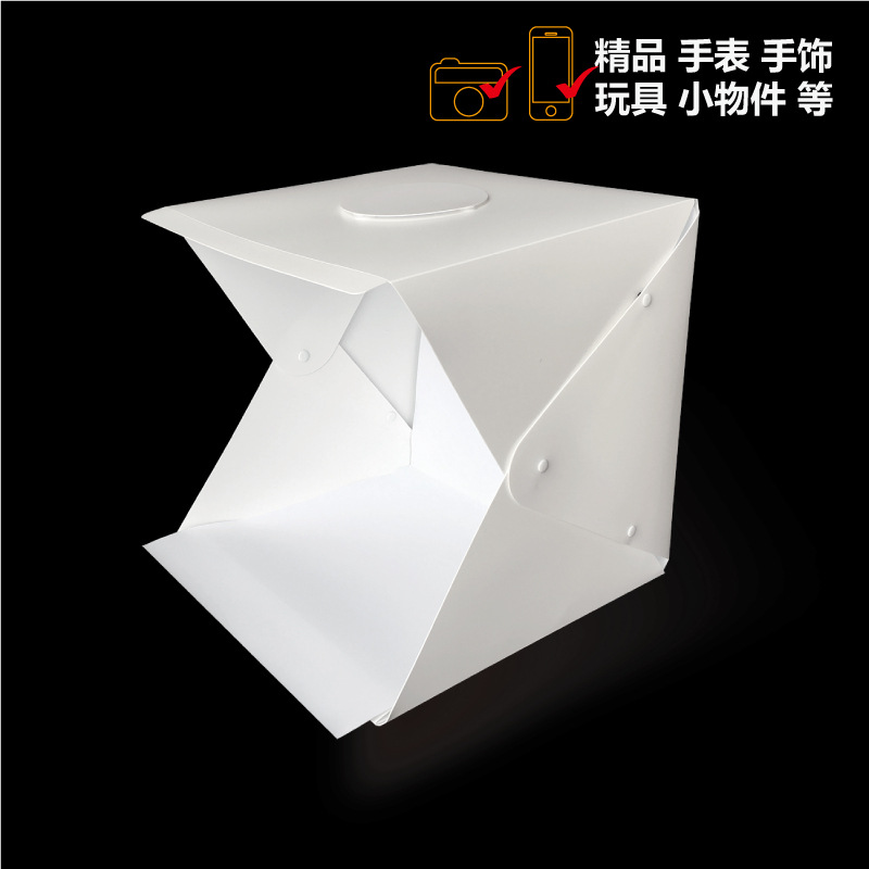 [COD]40cm Studio Portable Folding Light Box Soft Light Button Product ...