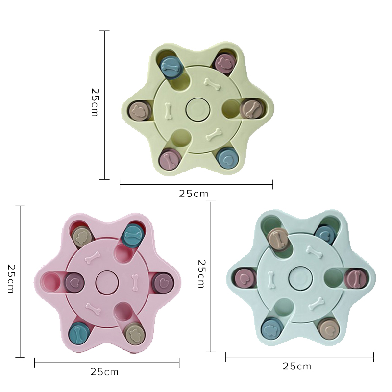 CHONG CHONG Dog Puzzle Toys Dog slow feeder puzzle toys for IQ Training ...
