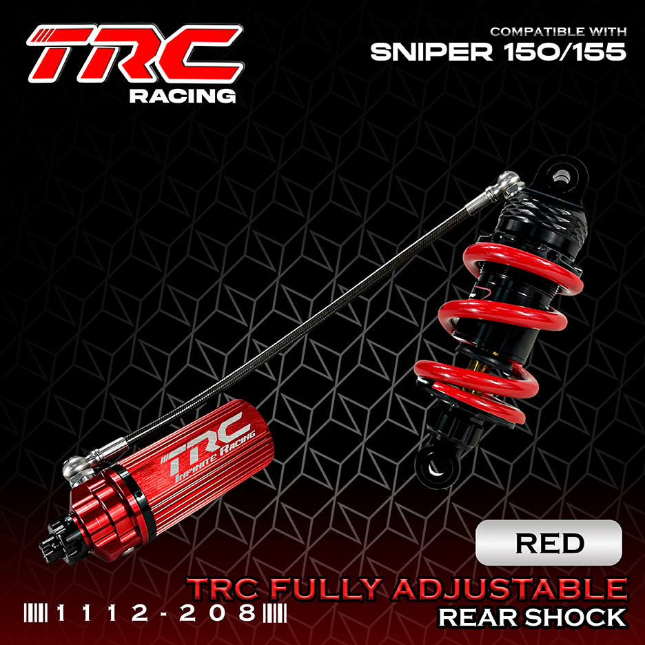 TRC RACING I-TECH SERIES FULLY ADJUSTABLE SUSPENSION for Sniper 150/155 ...