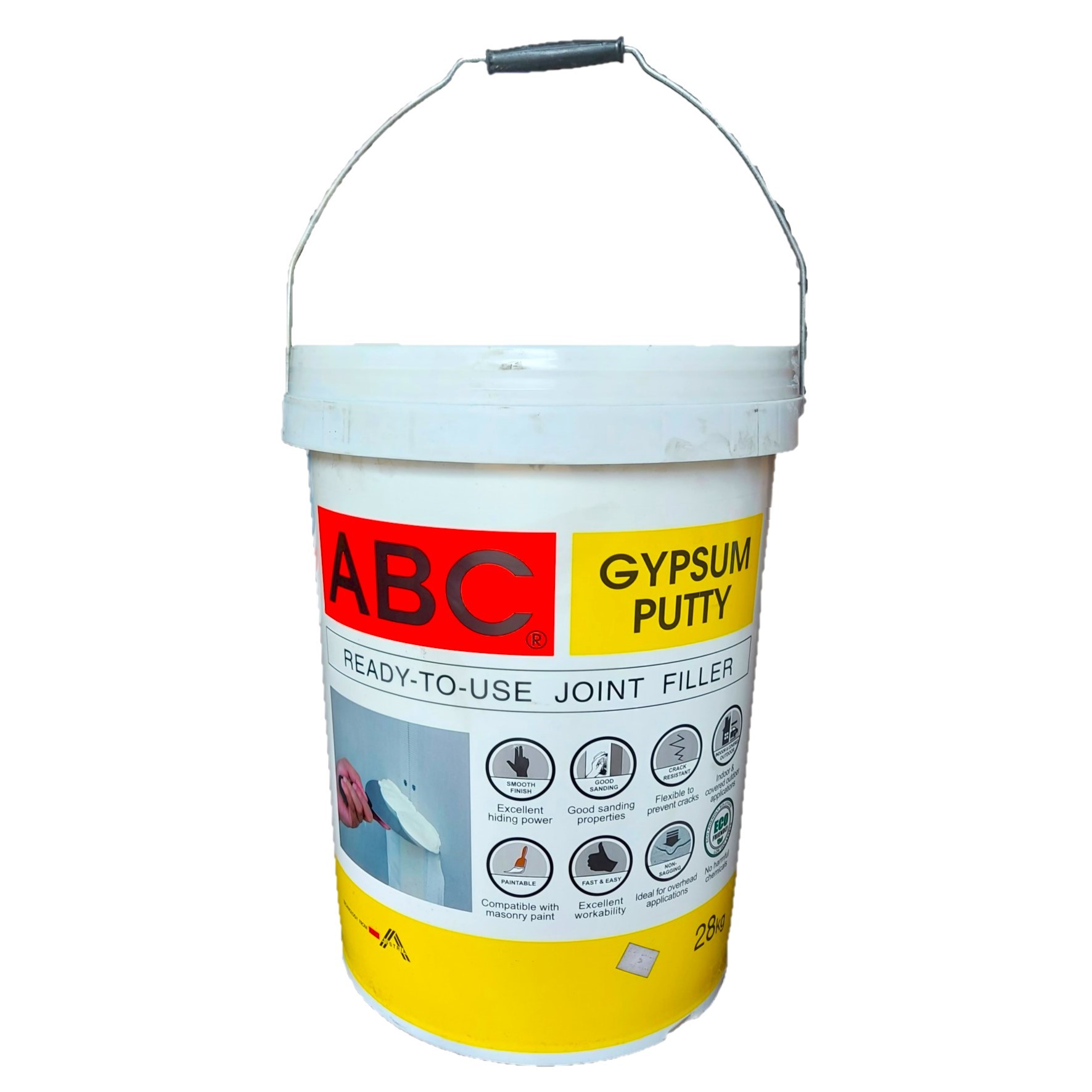 ABC Gypsum Putty Joint Filler - 28kg | Lazada PH
