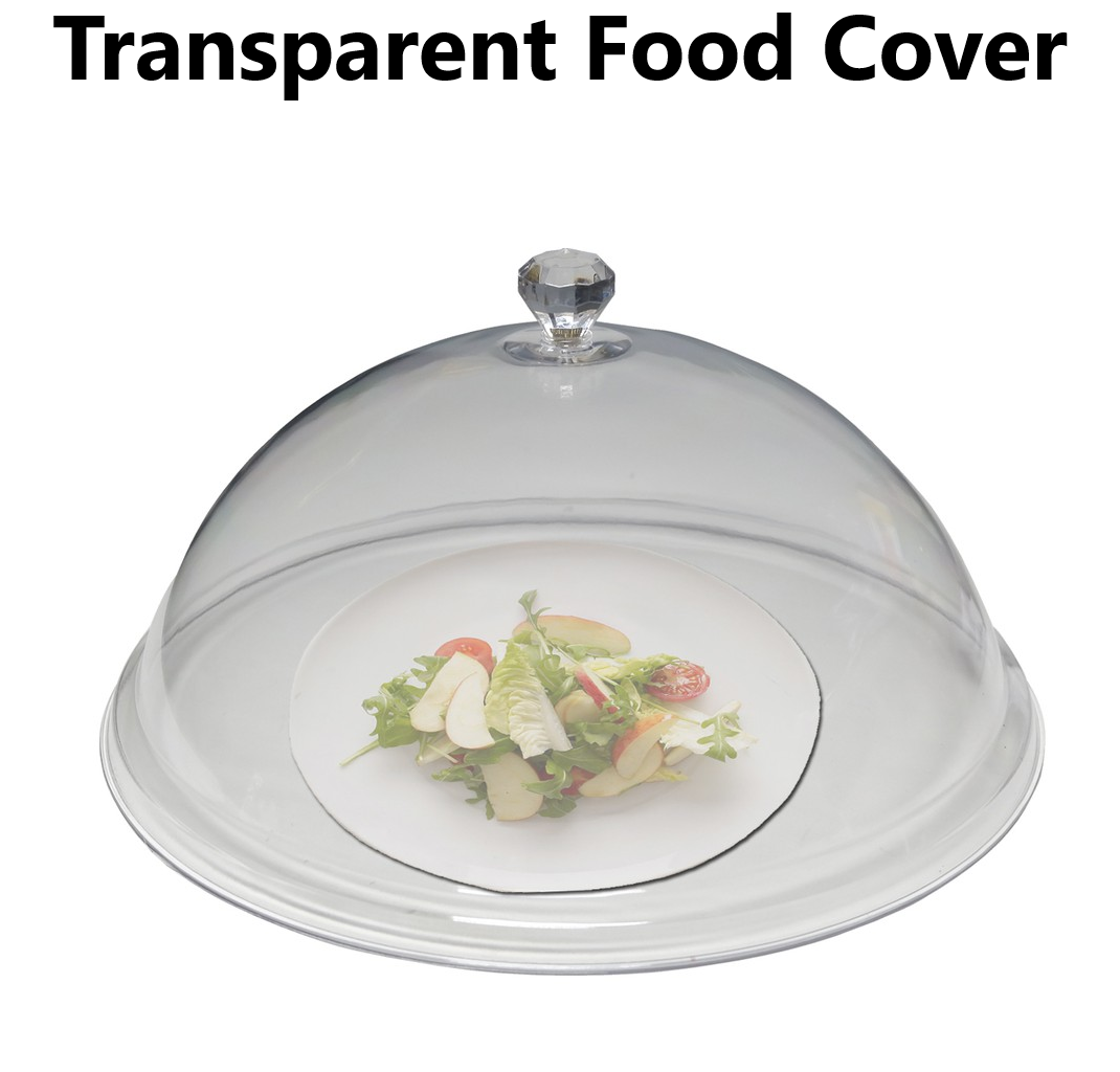STNDRD Acrylic Transparent Food Cover Keeper Dish Insulation Anti-flies ...