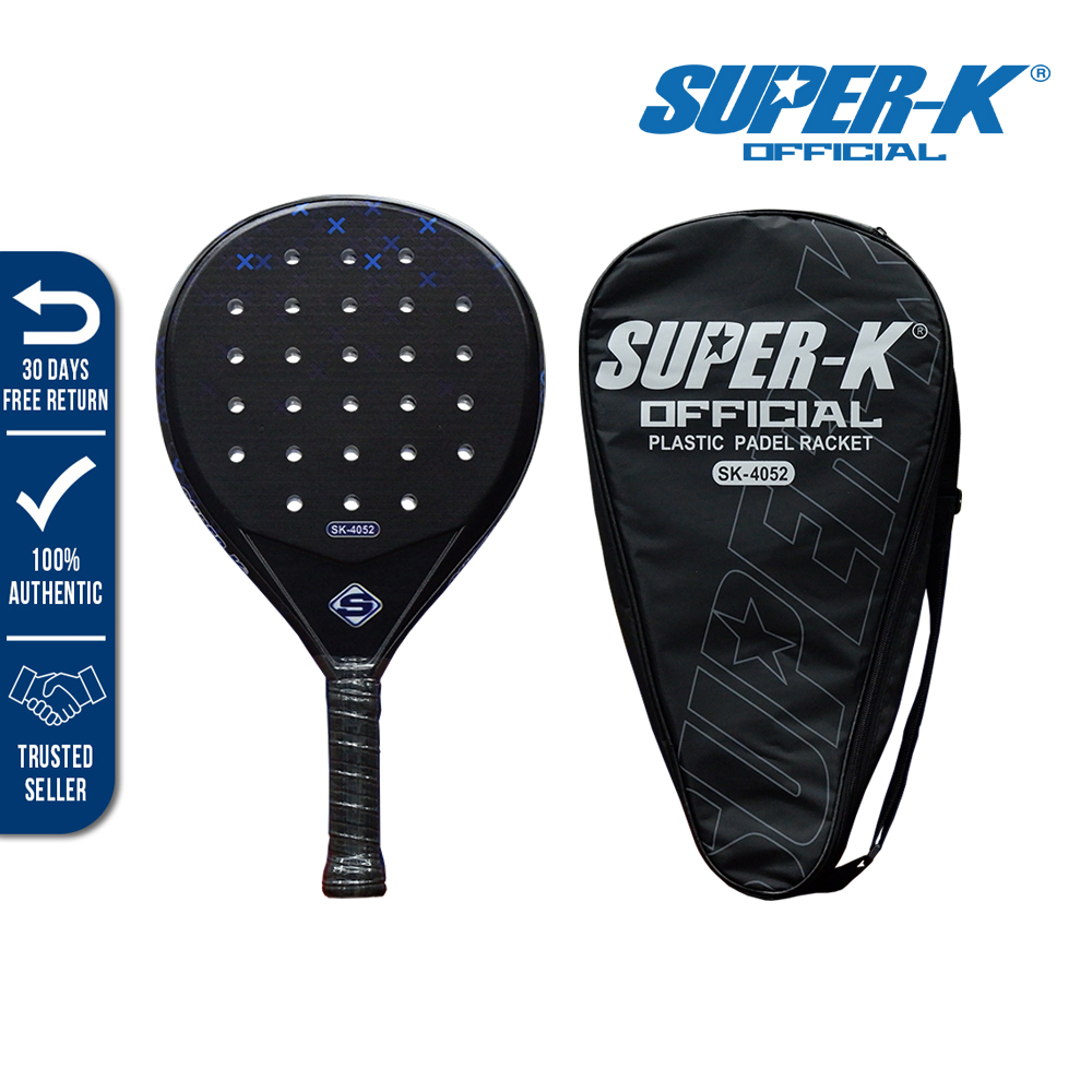 Super-K SK-4052 Plastic Padel Racket x 1 pc | Lazada PH