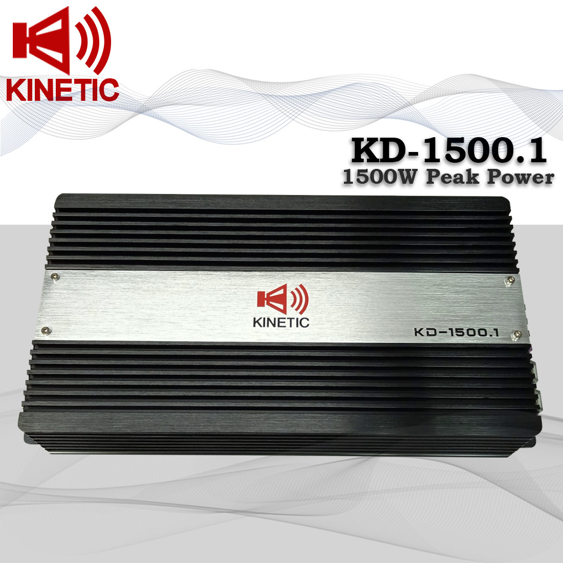 Kinetic KD-1500.1 (1500 Peak Power) | Lazada PH