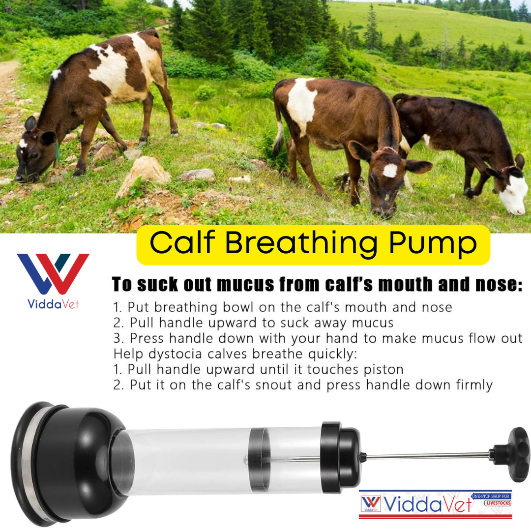 Calf Assisted Breathing Pump Newborn Calf Sputum Suction Equipment ...
