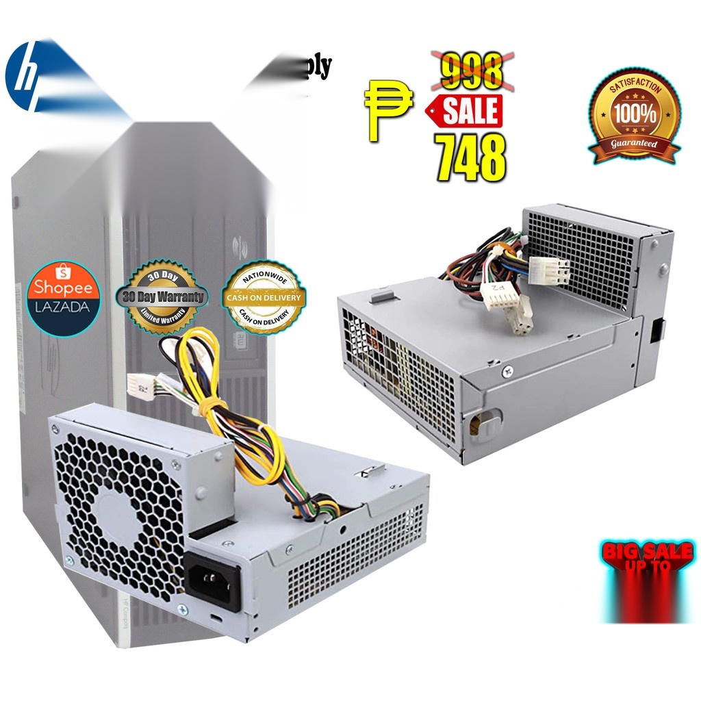 PSU Hp slim power supply 4pin 6pin (Not 500w,600w,700w,800w jeffdata ...