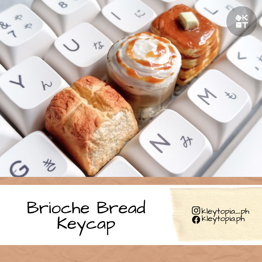 BRIOCHE BREAD | With Discounted Bundle | Handmade Custom Artisan Keycap ...