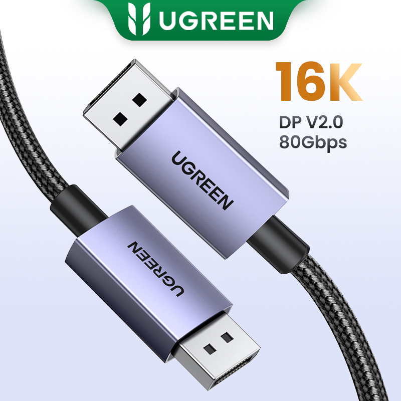 UGREEN 16K DP Cord Displayport 2.1 Cable UP to 240HZ 40Gbps | Lazada PH