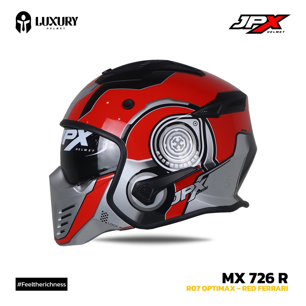 [COD]Sunmori Helmets - JPX MX 726-R Helmets - MX07 - Optimax - HalfFace ...