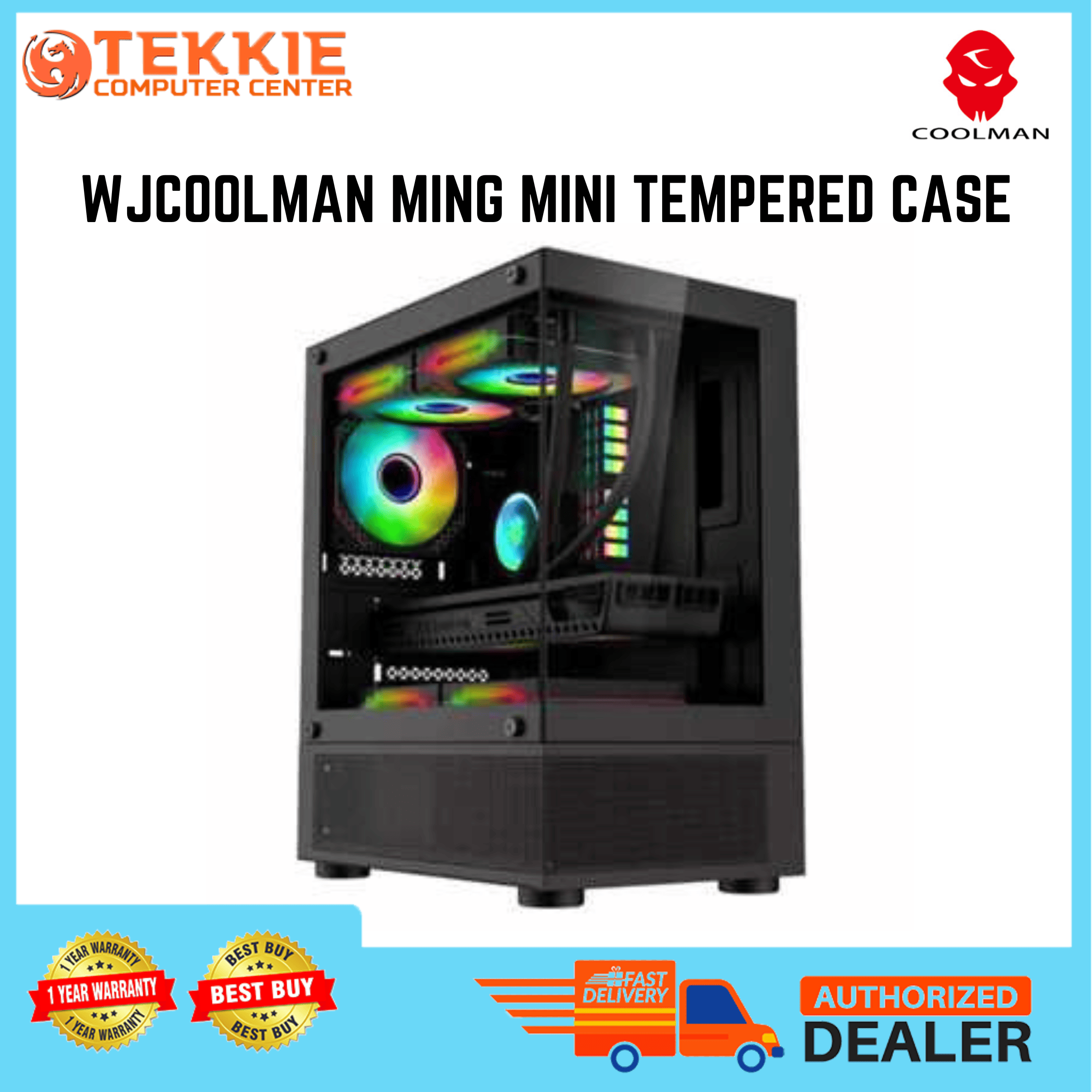 BRANDNEW WJCOOLMAN MING MINI TEMPERED GLASS CASE | Lazada PH