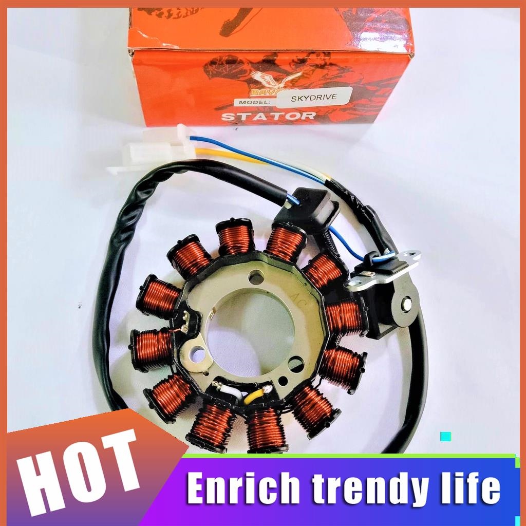 RMS STATOR COIL ASSY FOR SUZUKI SKYDRIVE 125 | Lazada PH