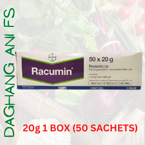 RACUMIN POWDER RAT KILLER 20g 1 BOX (50 SACHETS) | Lazada PH