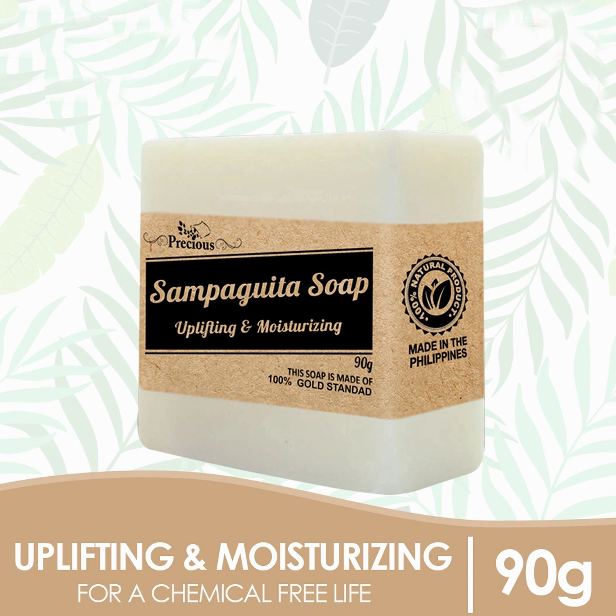 Organic Sampaguita Soap for Anti-aging, Even Skin Tone Removing Age ...