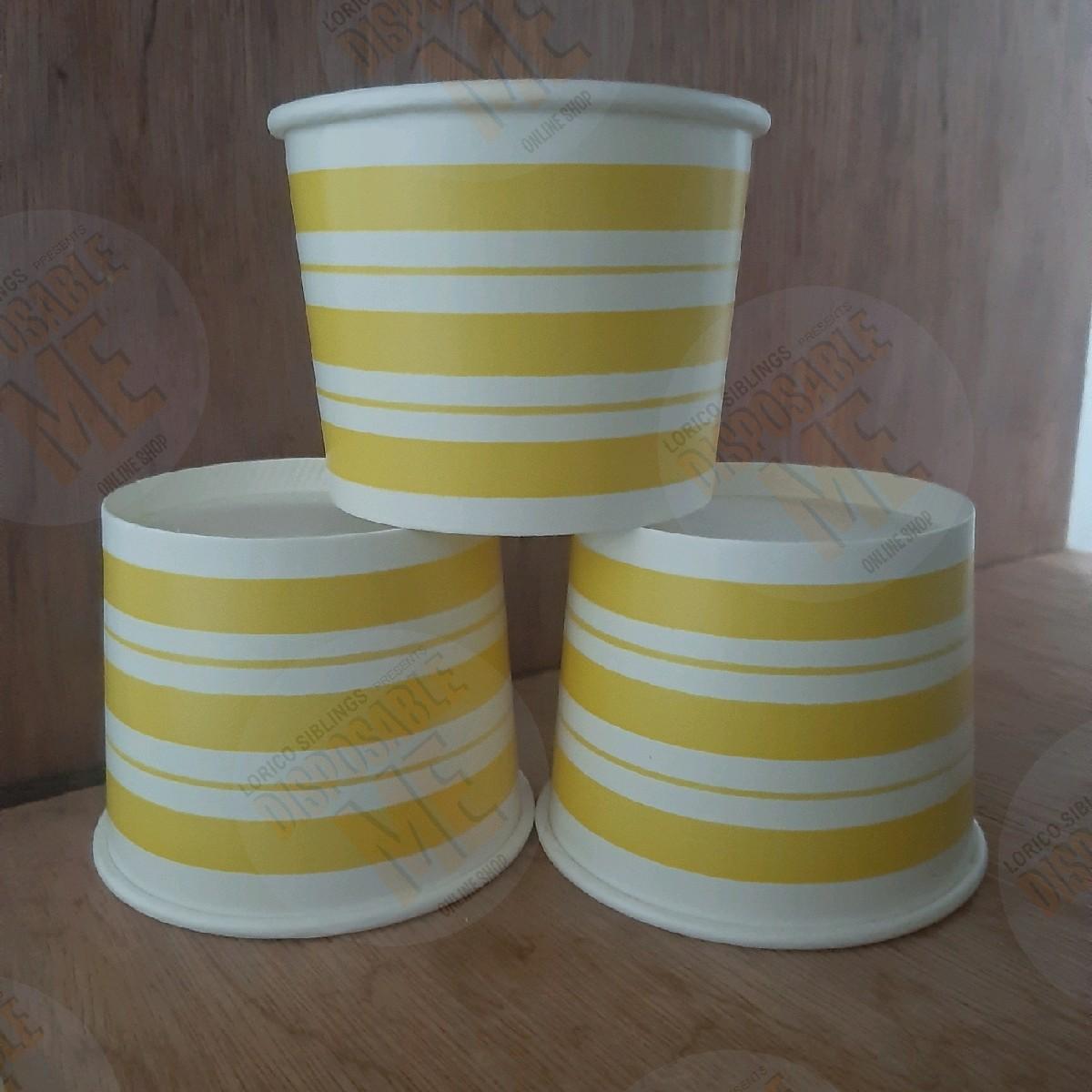 Paper Bowl ( Random Design | 50 pcs per pack ) Size: 220cc , 260cc ...