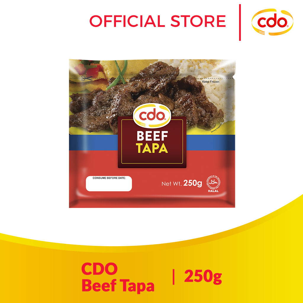 CDO Beef Tapa 250g - CDO Foodsphere | Lazada PH
