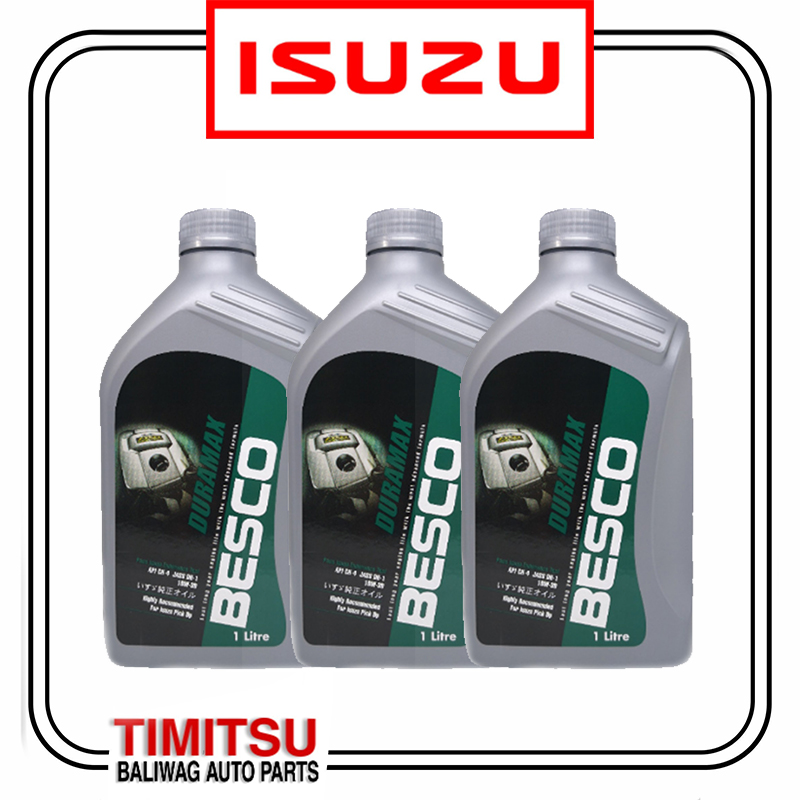ENGINE OIL 10W-30 SYNTHETIC BLEND 3 LITERS DMAX CROSSWIND MUX PART NO ...