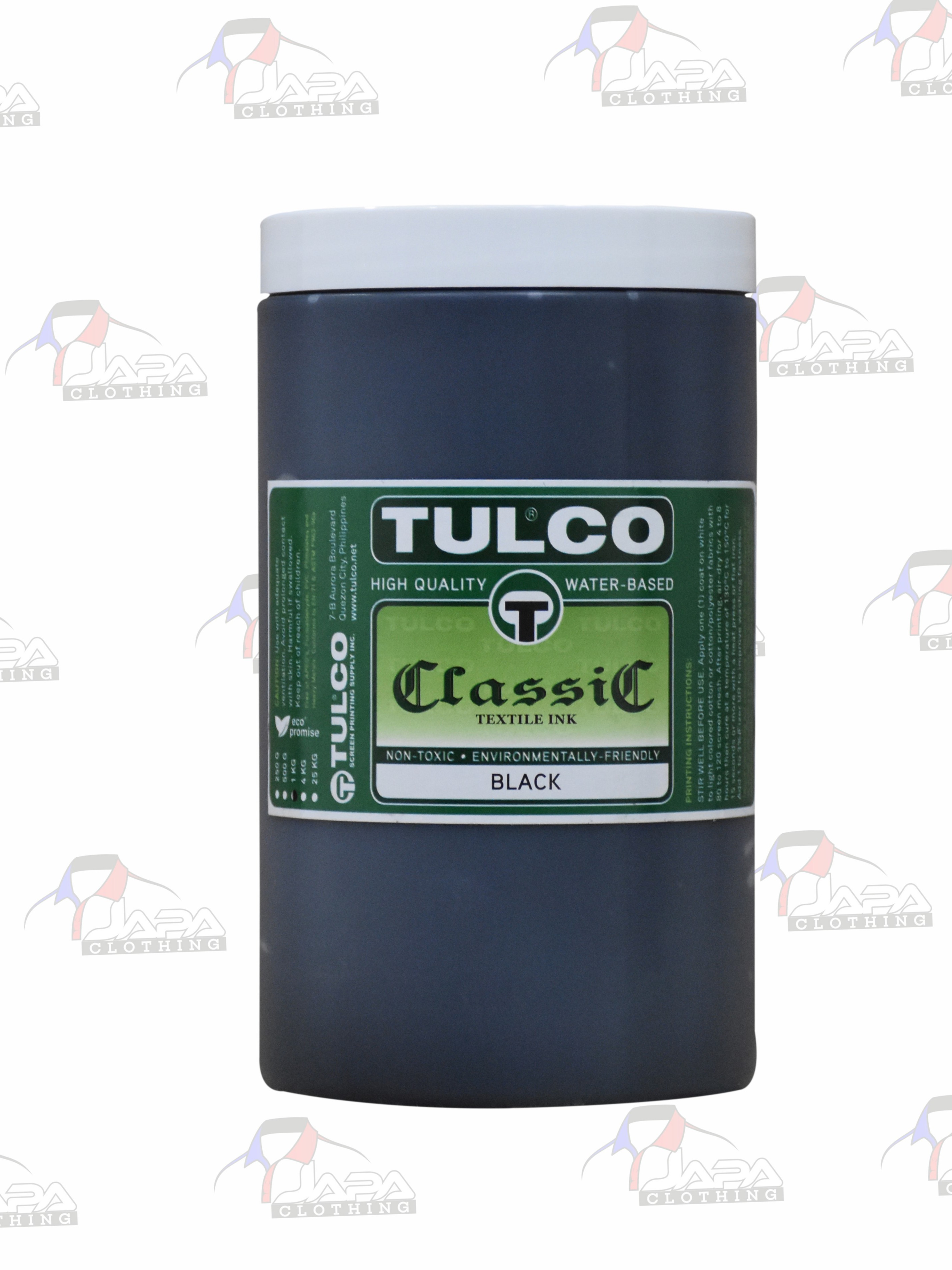 TULCO CLASSIC TEXTILE INK - BLACK 1KG | Lazada PH