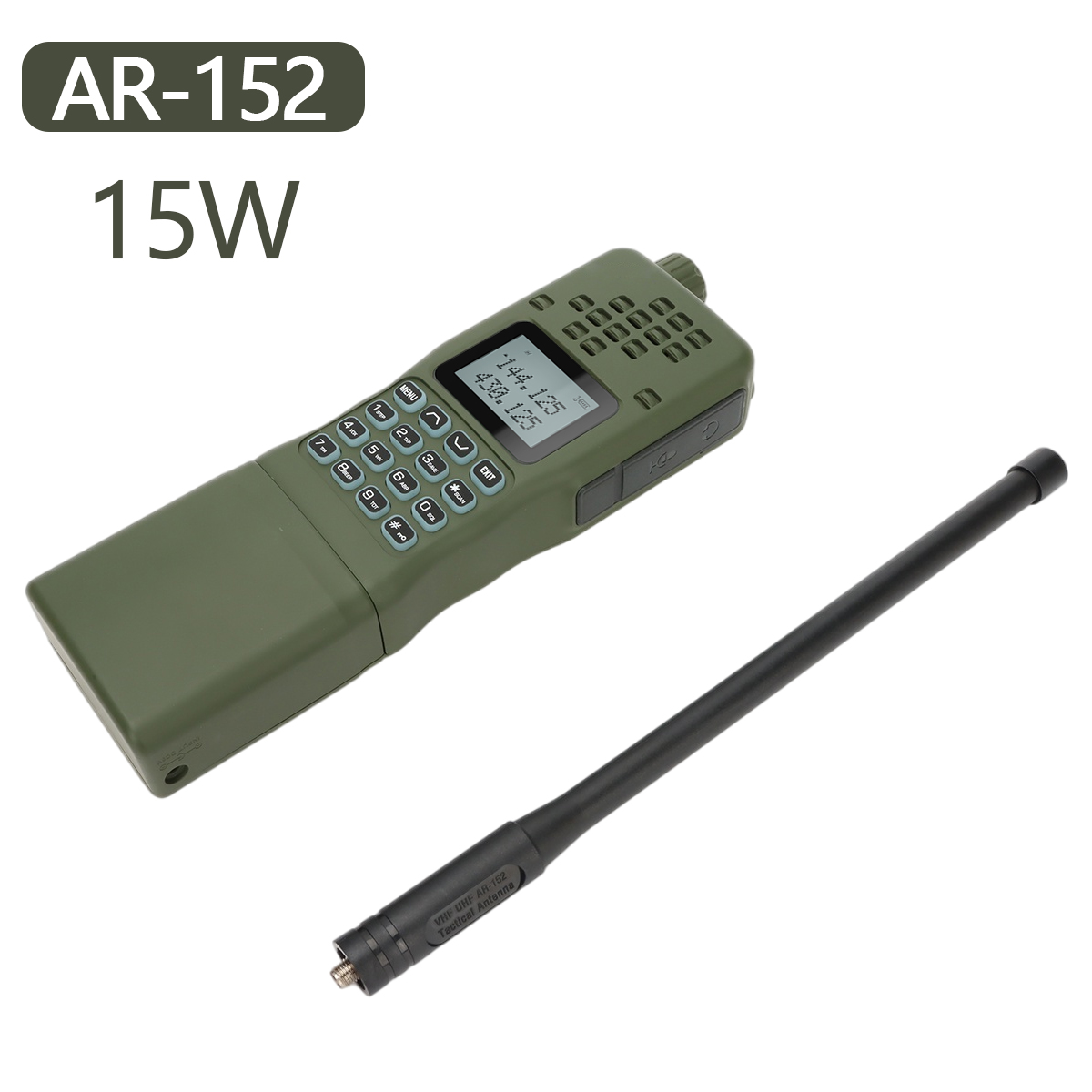 【In Stock】Baofeng AR-152 VHF/UHF Ham Radio 15W Powerful 12000mAh ...