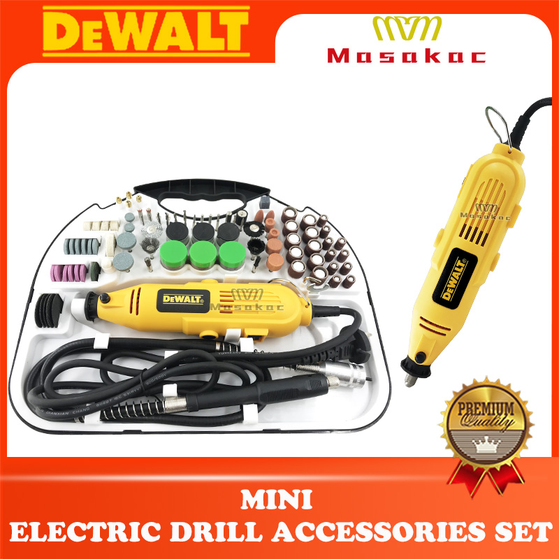 Mini electric drill accessories set Electric Mini Grinder Polishing Tool Rotary tools with ...