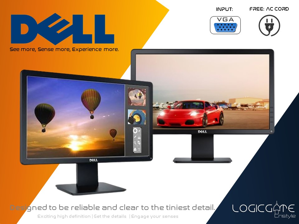 Dell 19 Wide LED F4 Monitor Free Ac Cord | Lazada PH