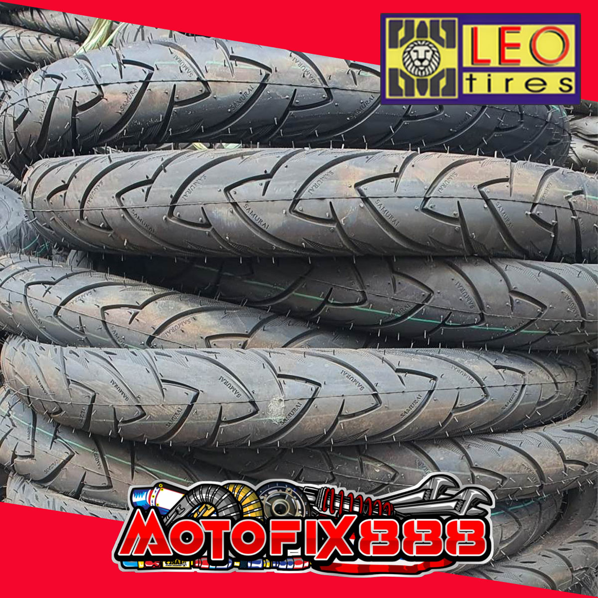 Leo Tires Bulldog Laser Raptor Samurai Trial King for Motorcycle ...