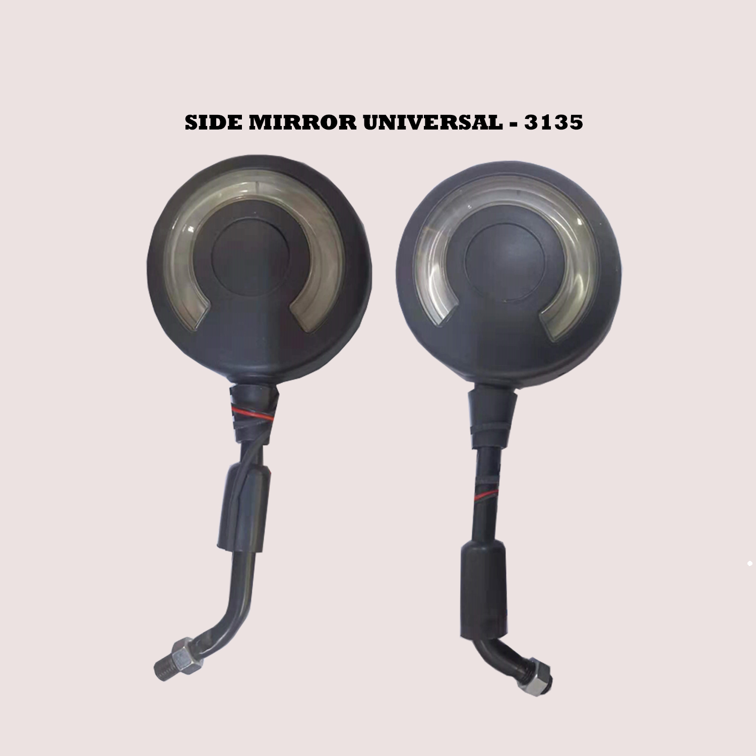 PRICEDROP UNIVERSAL ROUND SIDE MIRROR UNIVERSAL WITH LIGHTS - 3135 ...