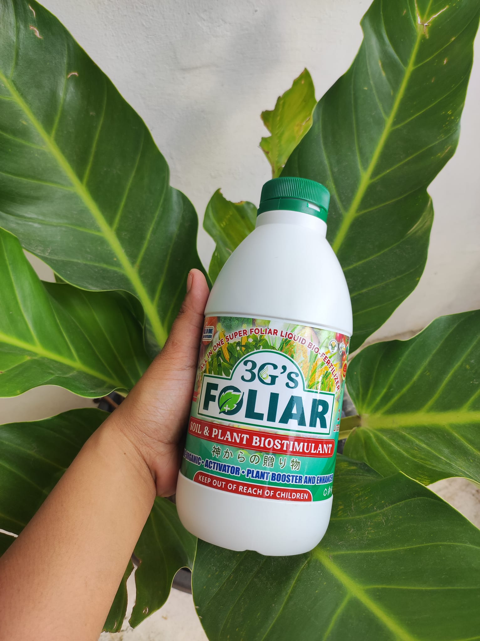 CCB - 3Gs Foliar Soil & Plant Booster Fertilizer Red Green with ...