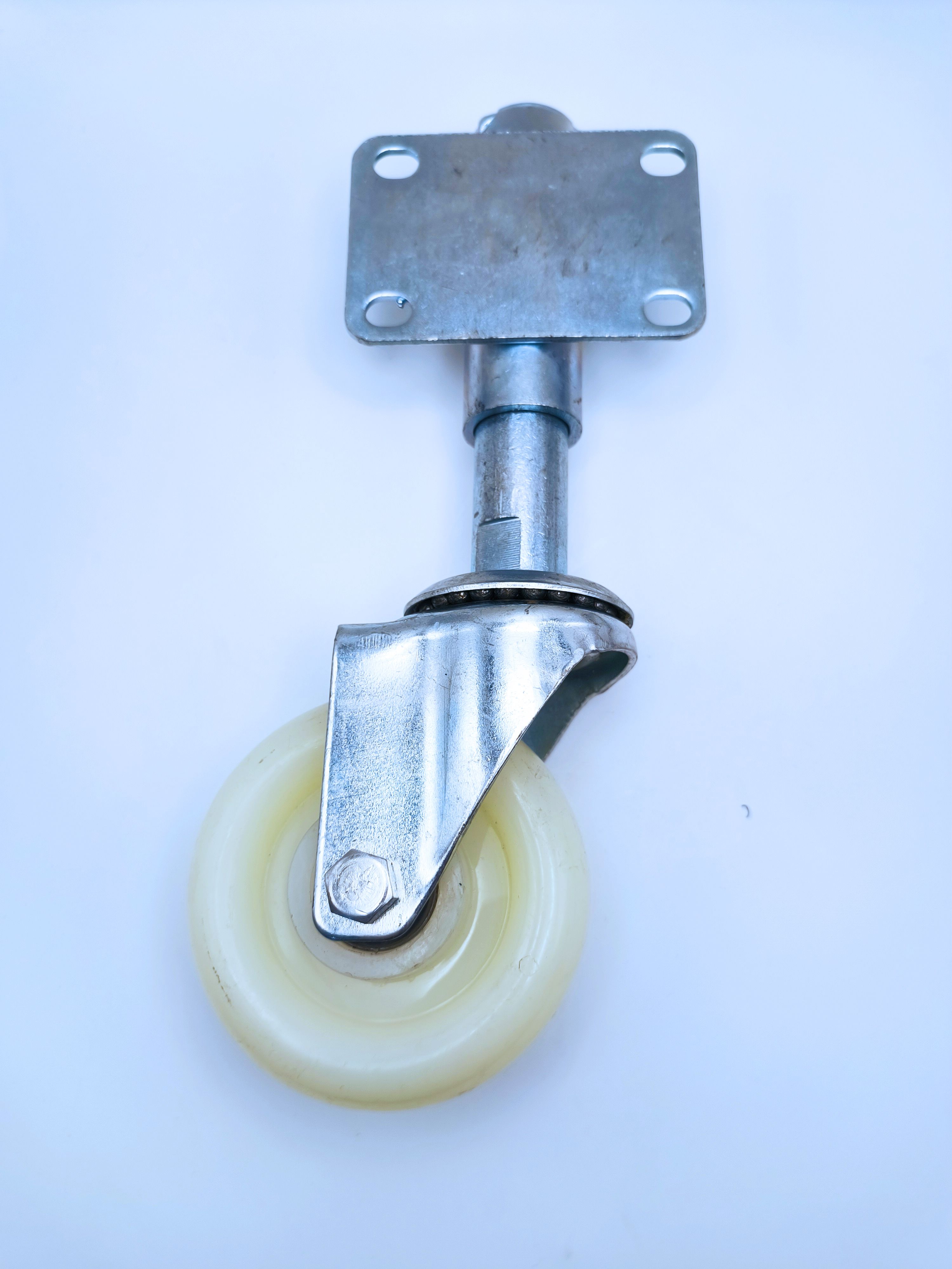 4" Nylon Metal Gate Wheel Gate Caster Spring Loaded Wheel Heavy Duty ...