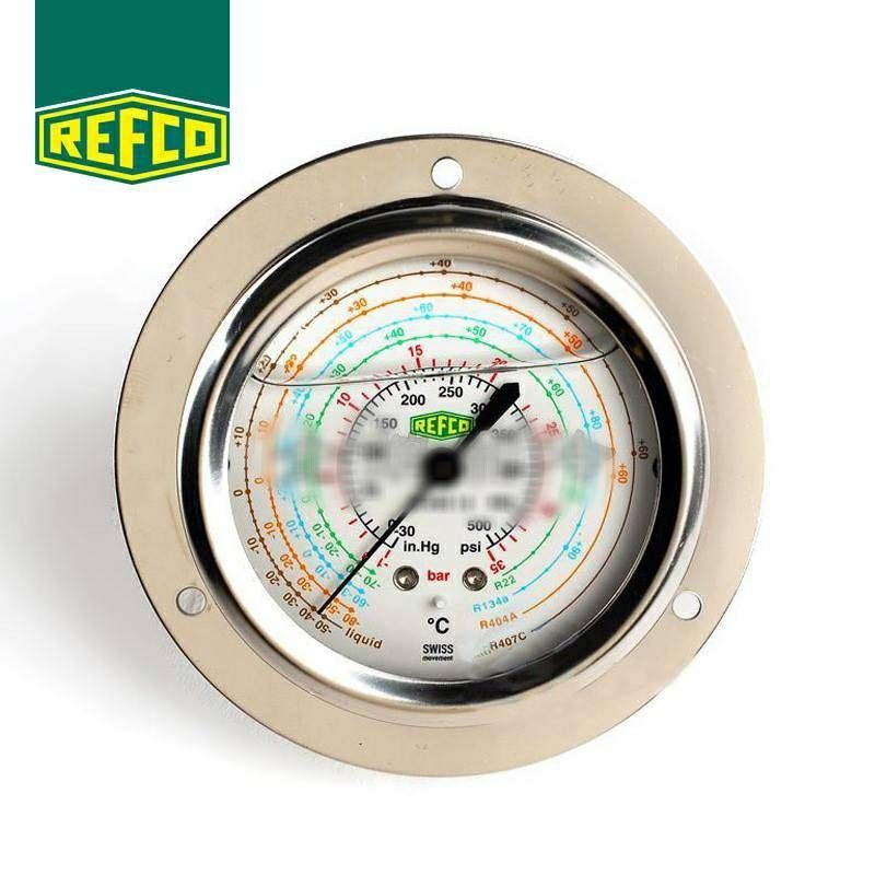 MR-205 DS Refco Low Pressure Gauge with oil for R22 R134a R404a R407c | Lazada PH