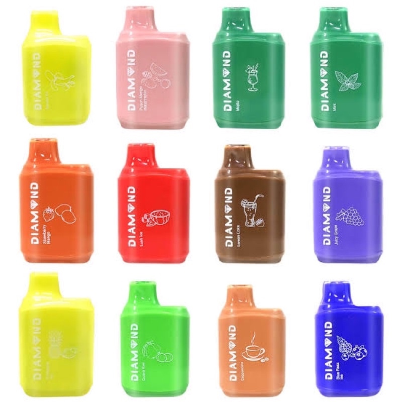 Vincent b Mosmo Diamond Disposable Vape 5500 puffs 12 mL | Lazada PH