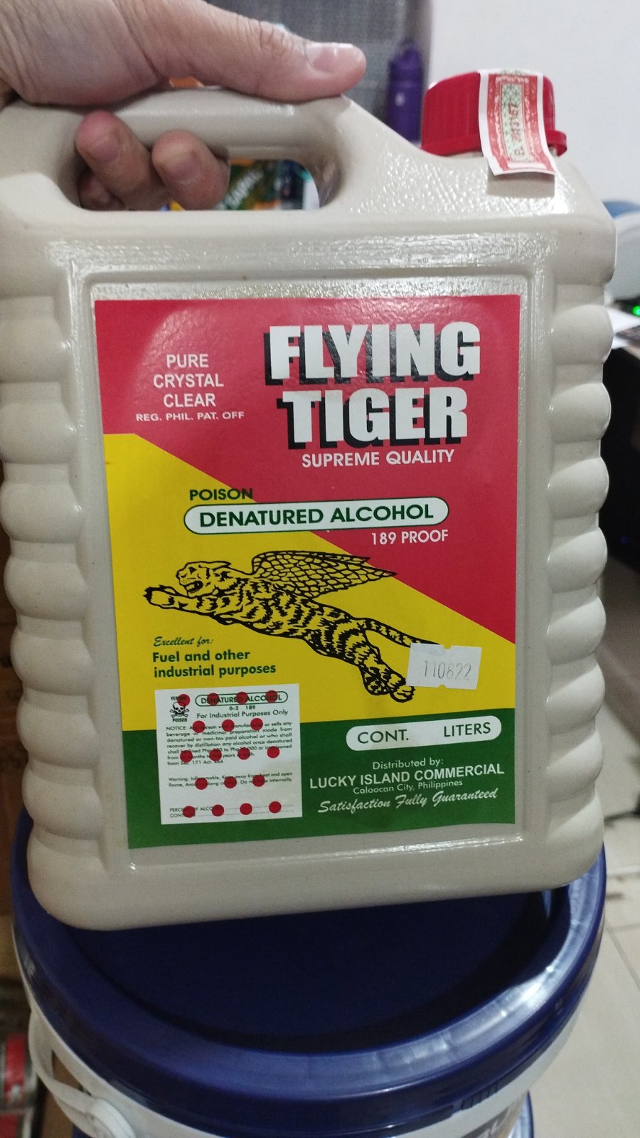 Flying Tiger Denatured Alcohol 3 Liters | Lazada PH