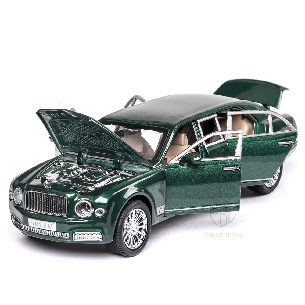 XLG boxed 1:24 Mushan alloy car model Jai Li Open Door simulation ...