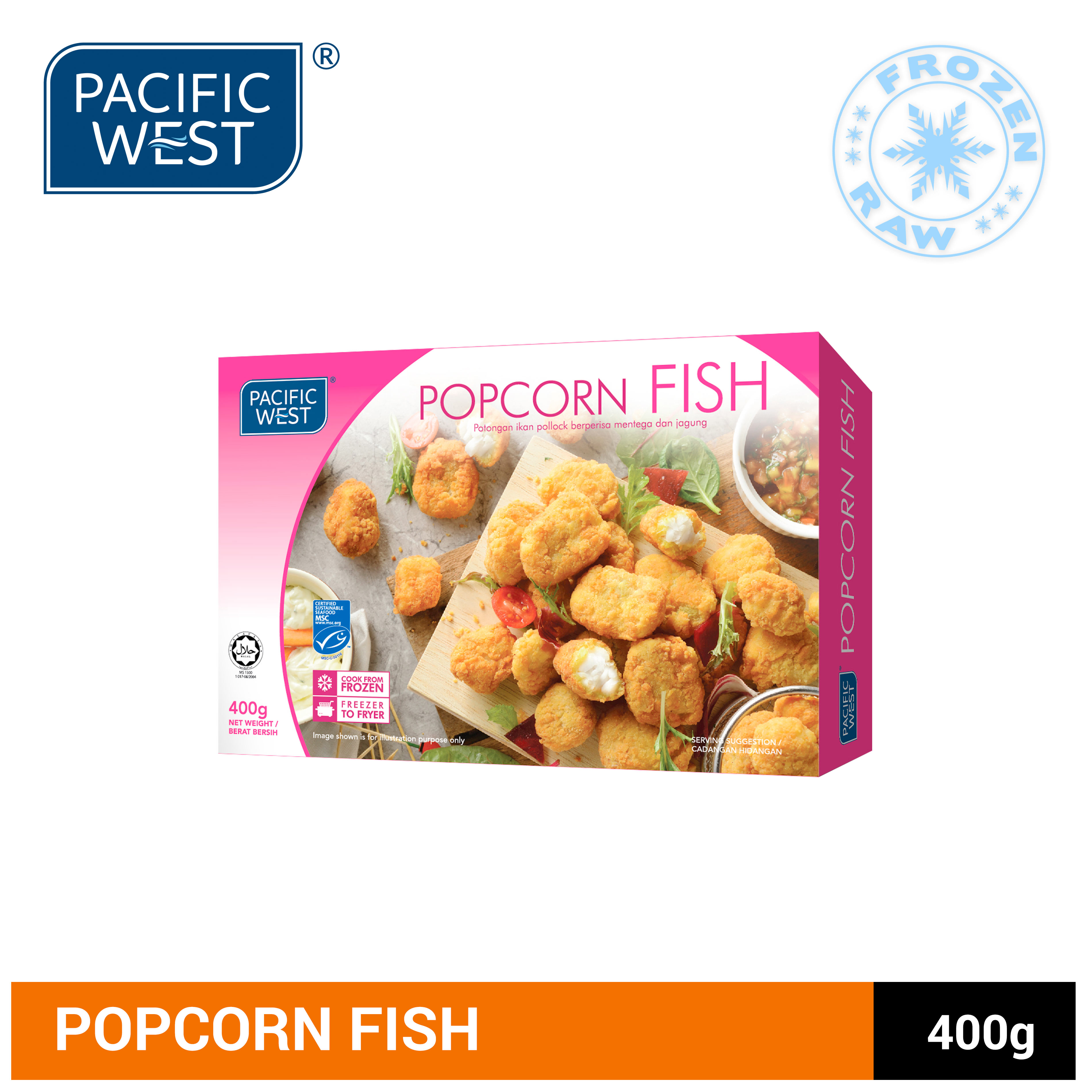 Steaks & Stuff Pacific West Popcorn Fish Ready to Cook 400g | Lazada PH