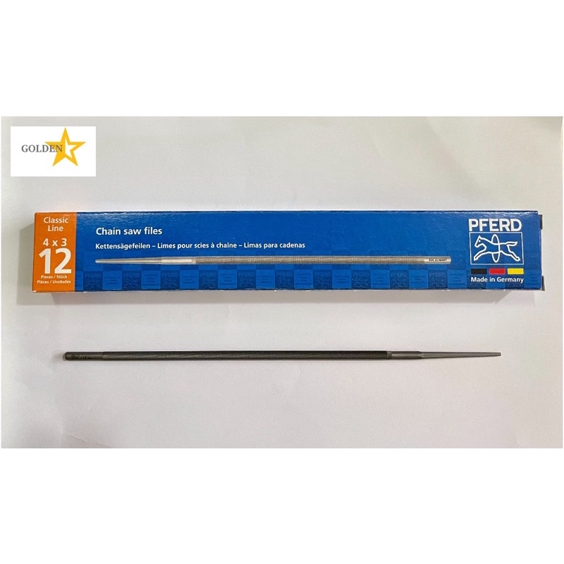 [3 STICKS] PFERD 3/16” Chainsaw Round File | Lazada PH