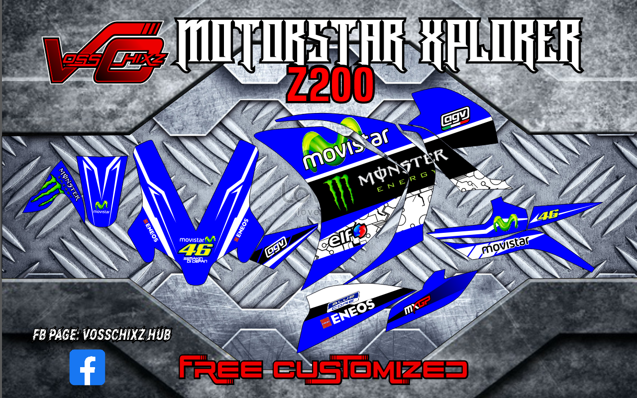 Blue Monster Energy Logo Decal Monster Energy (Hellblau Blau)