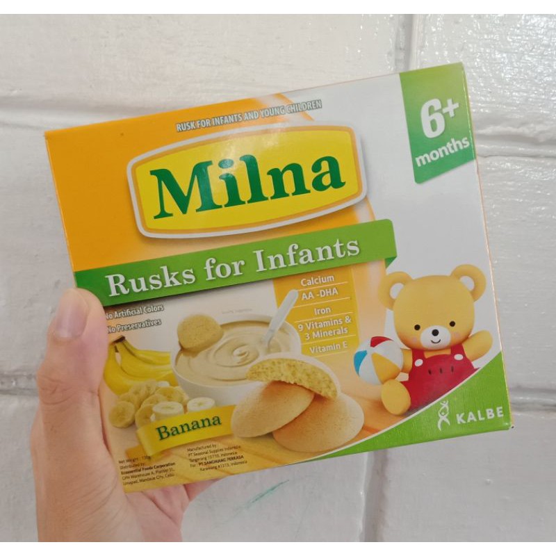 Milna Rusks for Infants (130G)♩ | Lazada PH