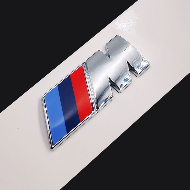 Hot New BMW M Sports Car Sticker 3D Logo Car Body side Sticker Rear ...
