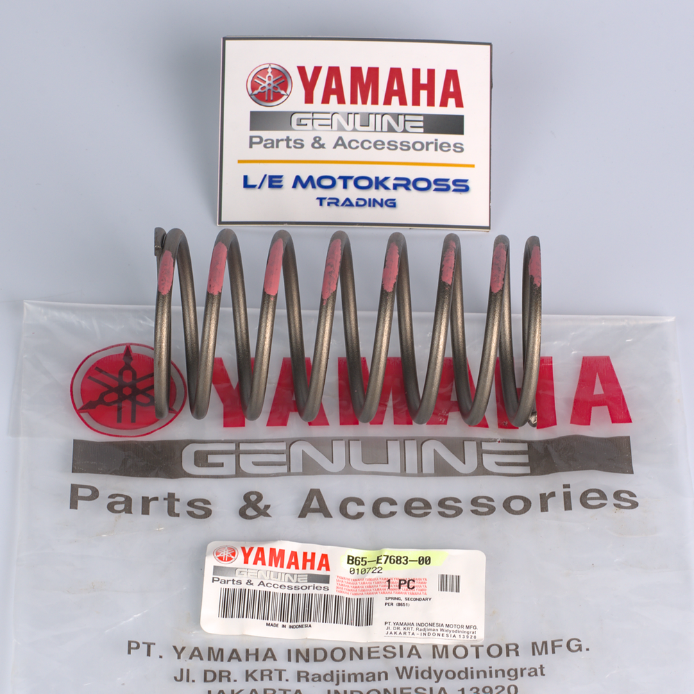 Genuine Original Yamaha Secondary (Center) Spring B65-E7683-00 Aerox V1 ...