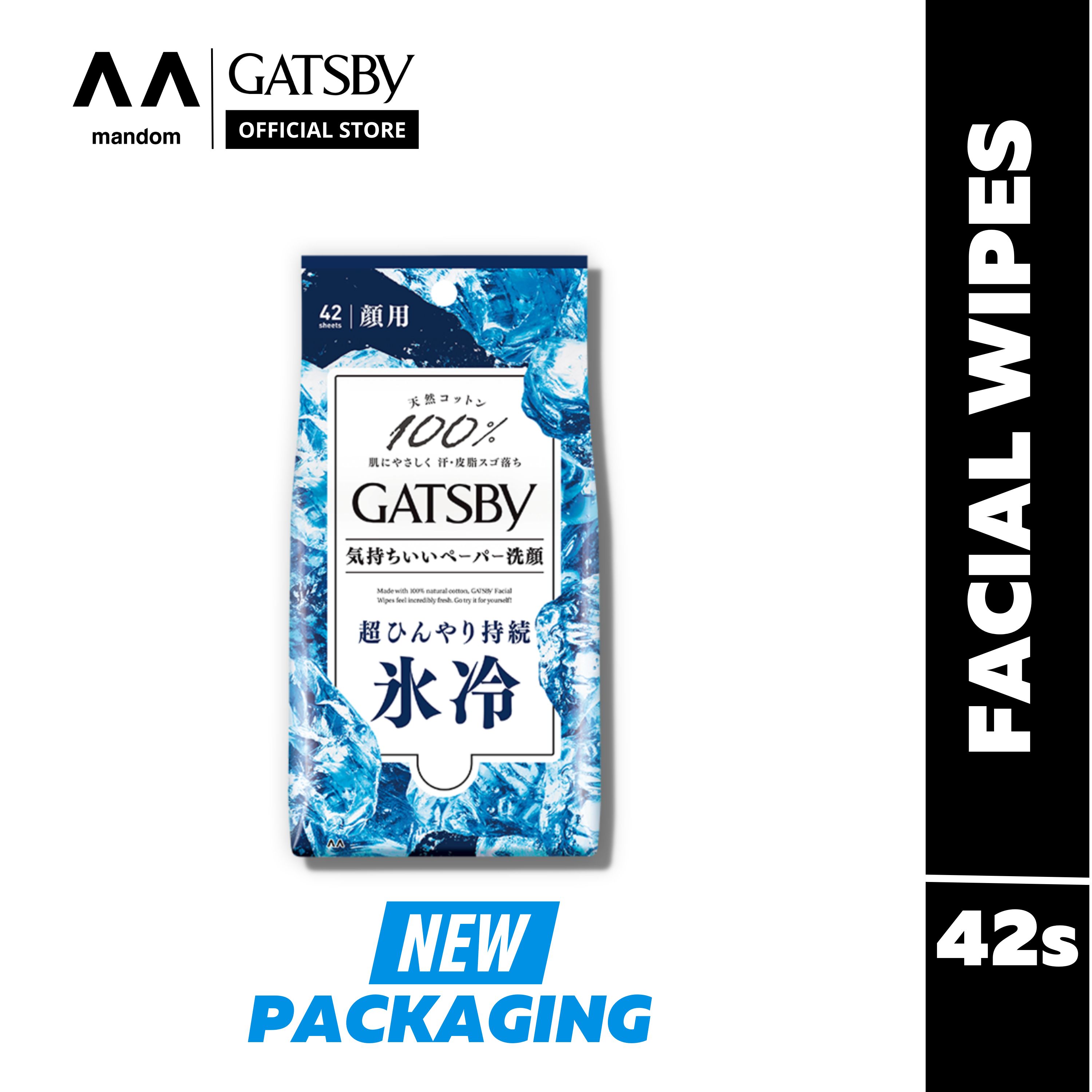GATSBY FACIAL WIPES ICE-TYPE 42s | Lazada PH