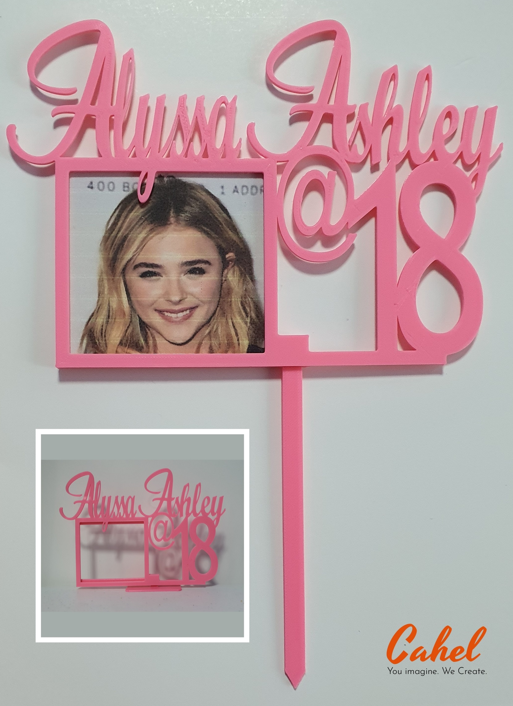 Happy Birthday Debut Cake Topper 18th Birthday Personalized Customized ...