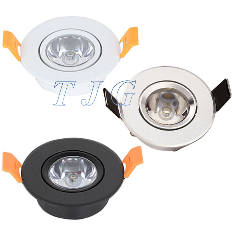 Dimmable 1W 3W LED Spotlights Lighting Mini led Ceiling Downlights ...