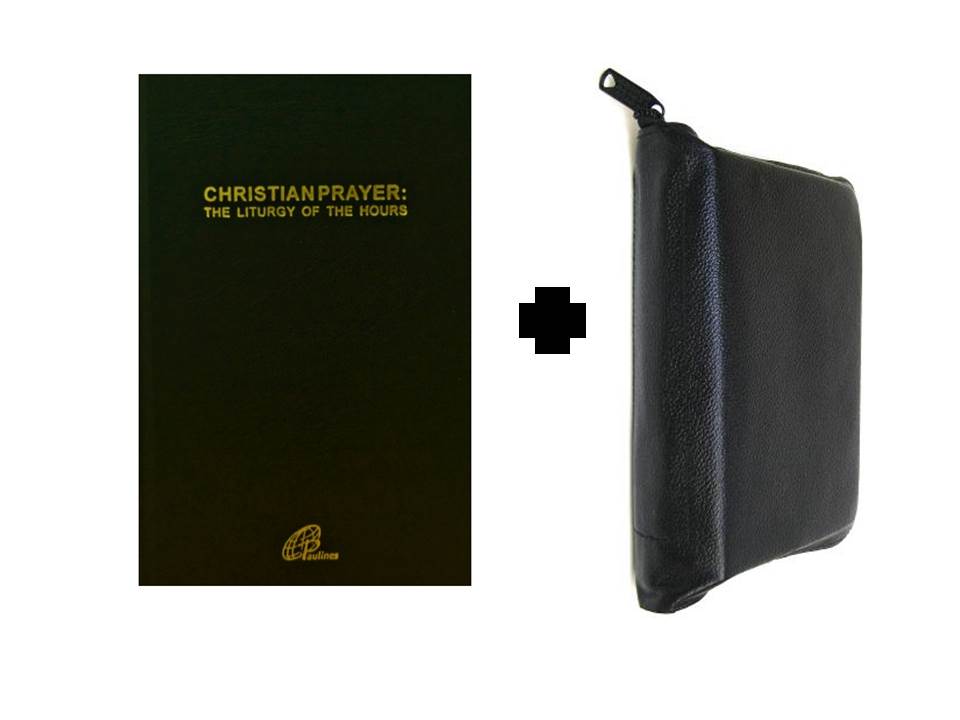 Christian Prayer Liturgy of the Hours Book (Breviary/Black Leather Book ...