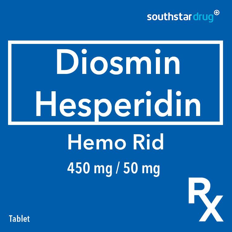 Rx: Hemo Rid 450mg / 50mg Tablet | Lazada PH