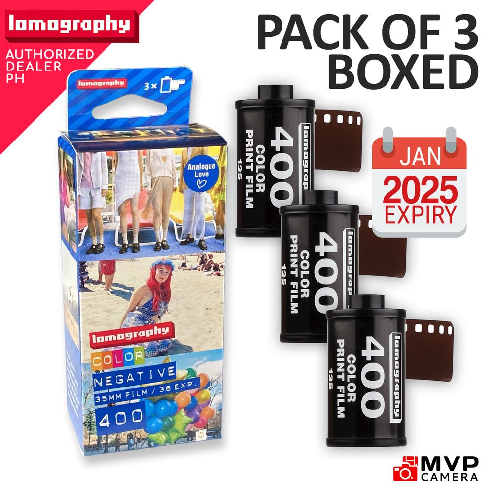 [OFFICIAL PH] LOMOGRAPHY Color Negative Film 400 ISO 35mm 135 Film C41 ...