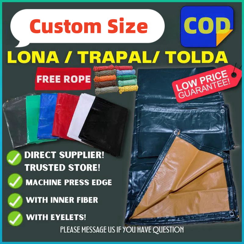 Trapal Waterproof Makapal Tarapal Tolda Lona Tarpaulin Luna Trapal ...